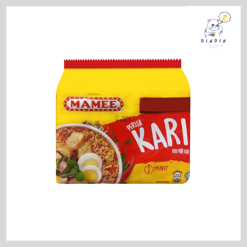 Mamee Instant Noodles - Kari / Vegetarian / Itik (75g x 5) | Lazada