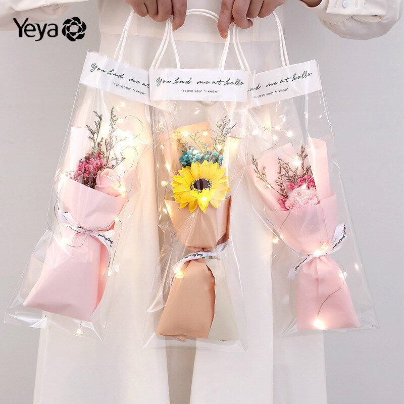 YEYA สบู่ช่อดอกไม้สำเร็จรูป,สบู่ของขวัญวันเกิดวันวาเลนไทน์แบบแห้ง ...