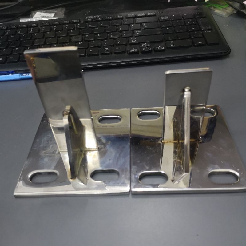 GATE BRAKET S/S 4"X5" STANILESS STEEL 不锈钢大门片 | Lazada