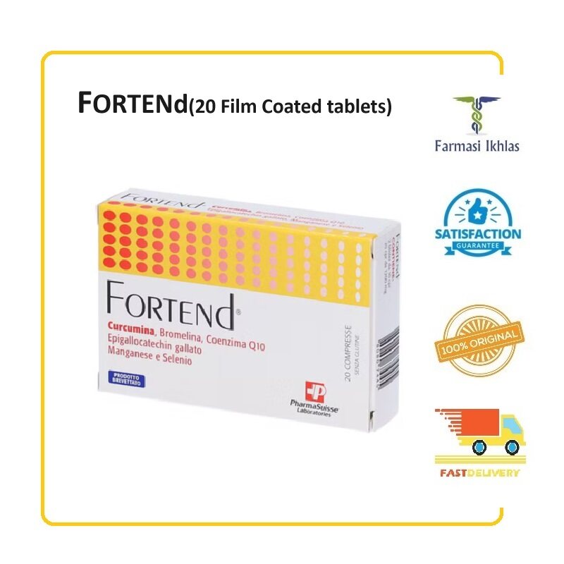 Fortend (20 Film Coated Tablets) | Lazada
