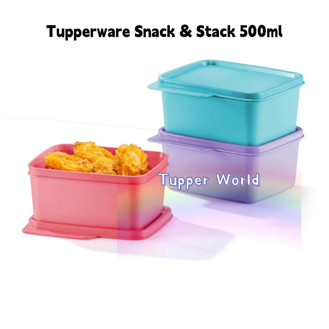 Tupperware Snack N Stack 500ml -1PC | Lazada