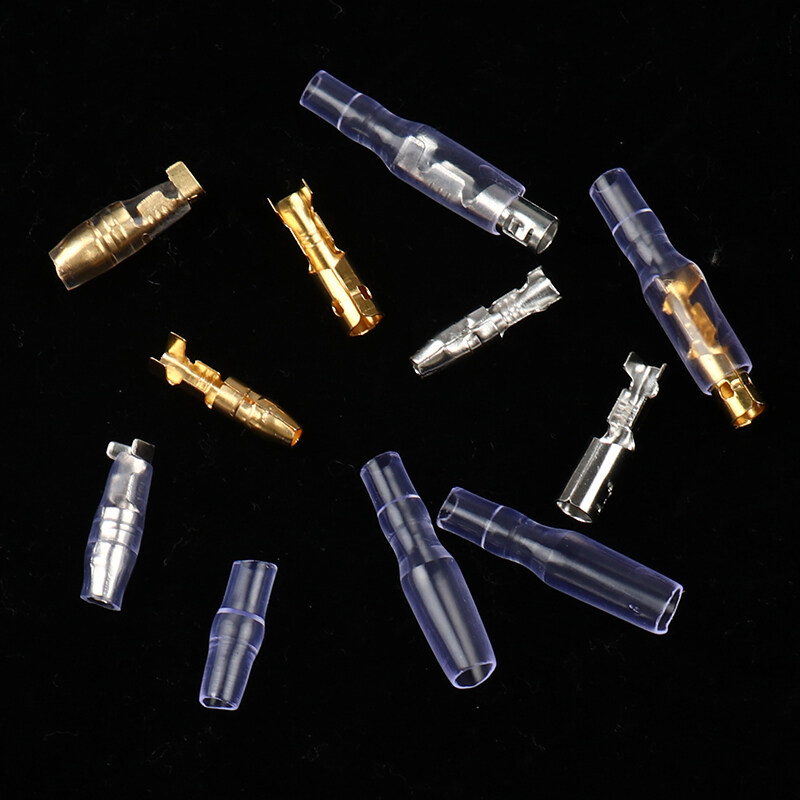 320Pcs 4mm Car Auto Motorcycle Bullet Terminal Male Female Wire Bullet ...