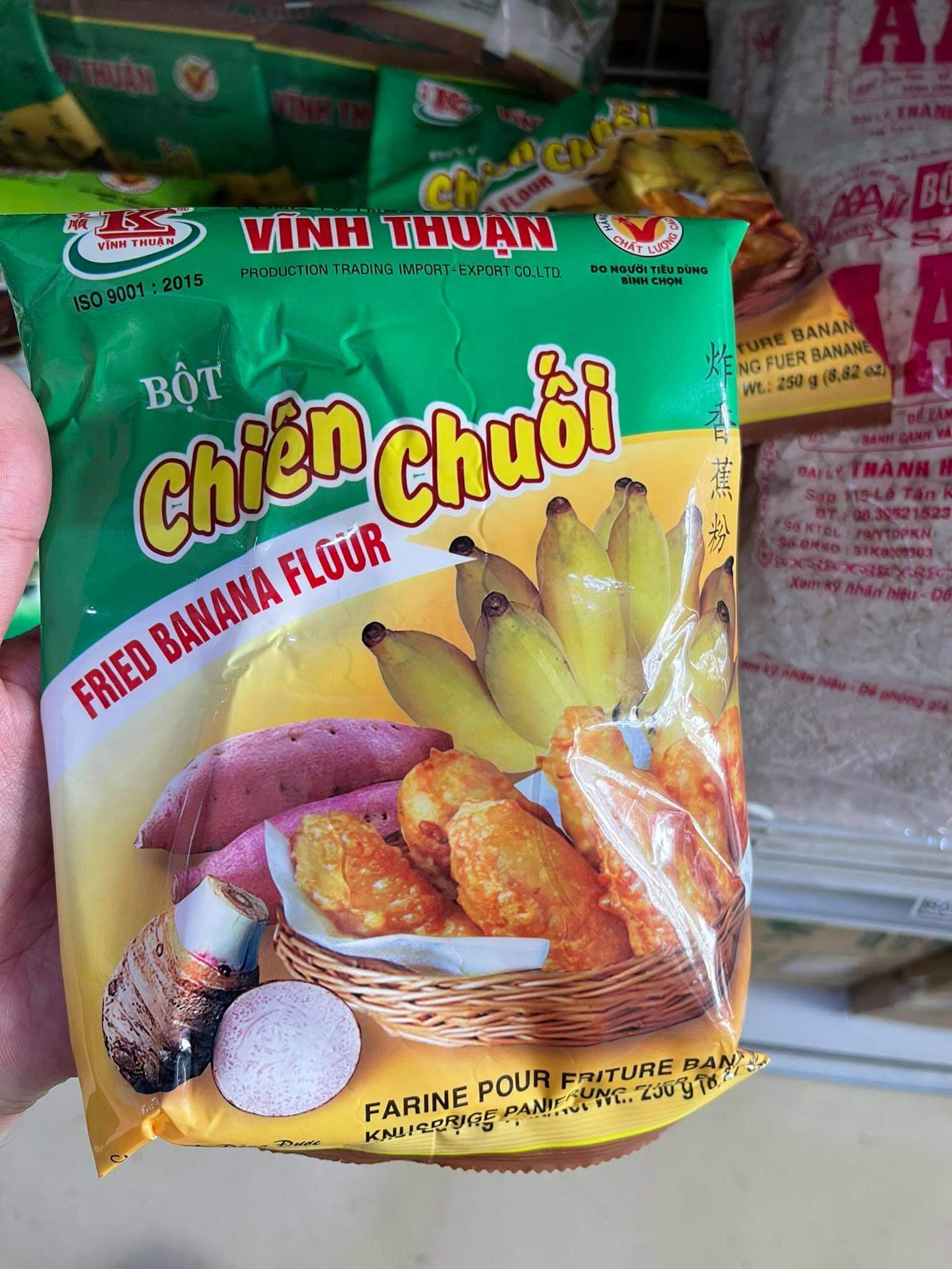 BOT CHIEN CHUOI VINH THUAN - FRIED BANANA FLOUR 250G | Lazada