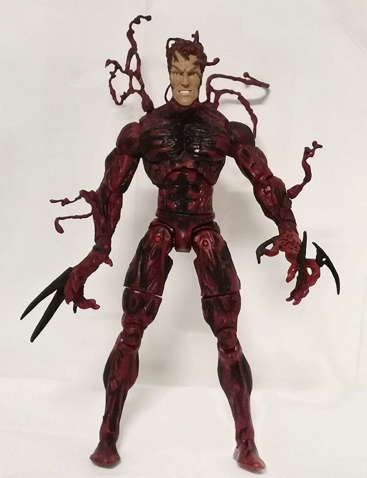 ฟิกเกอร์แอคชั่น PVC ยี่ห้อ Marvel Legends,Venom Red Venom รถเครื่อง ...
