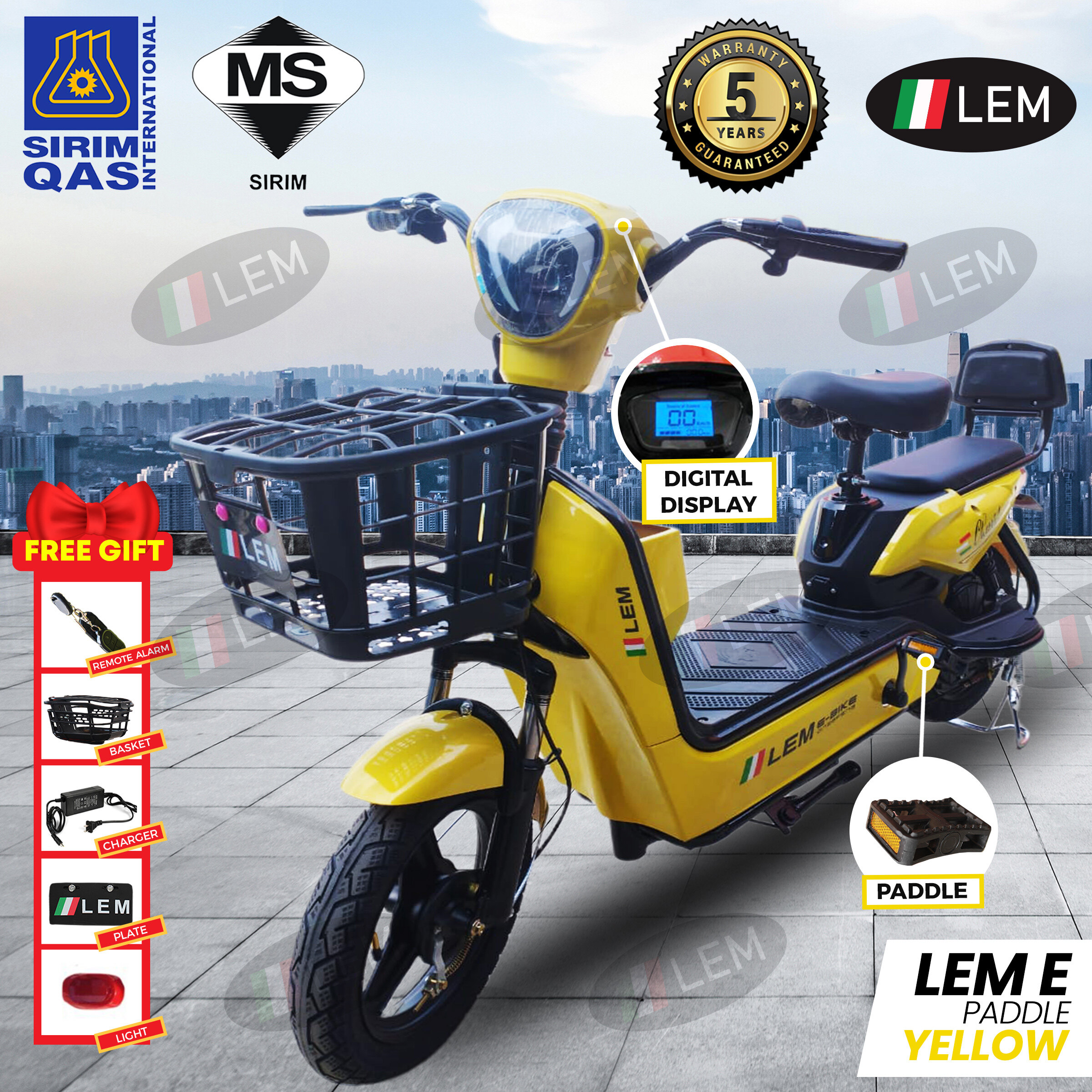 ★LEM★ Electric Bicycle/Electric bike model lem e with paddle | Lazada