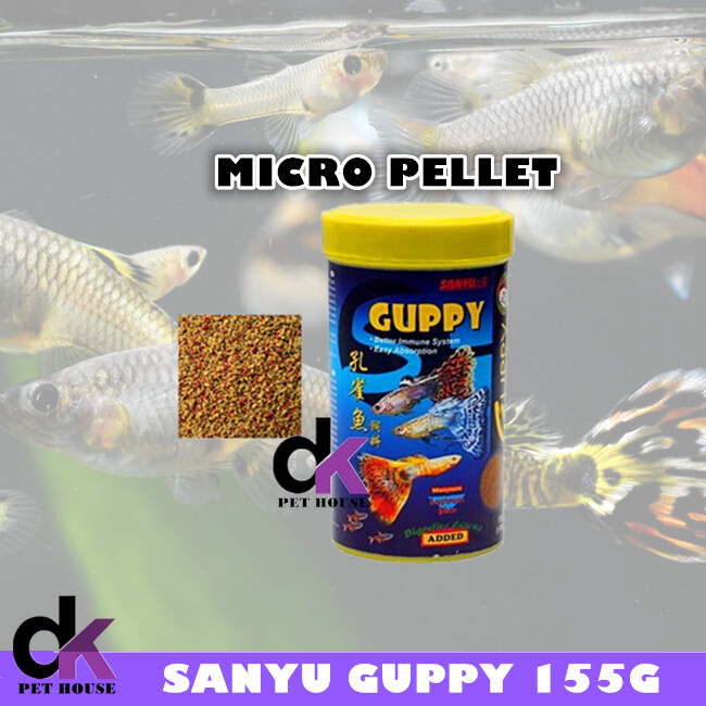 Sanyu Guppy Micro Pellet (Fish Food) 155G | Lazada
