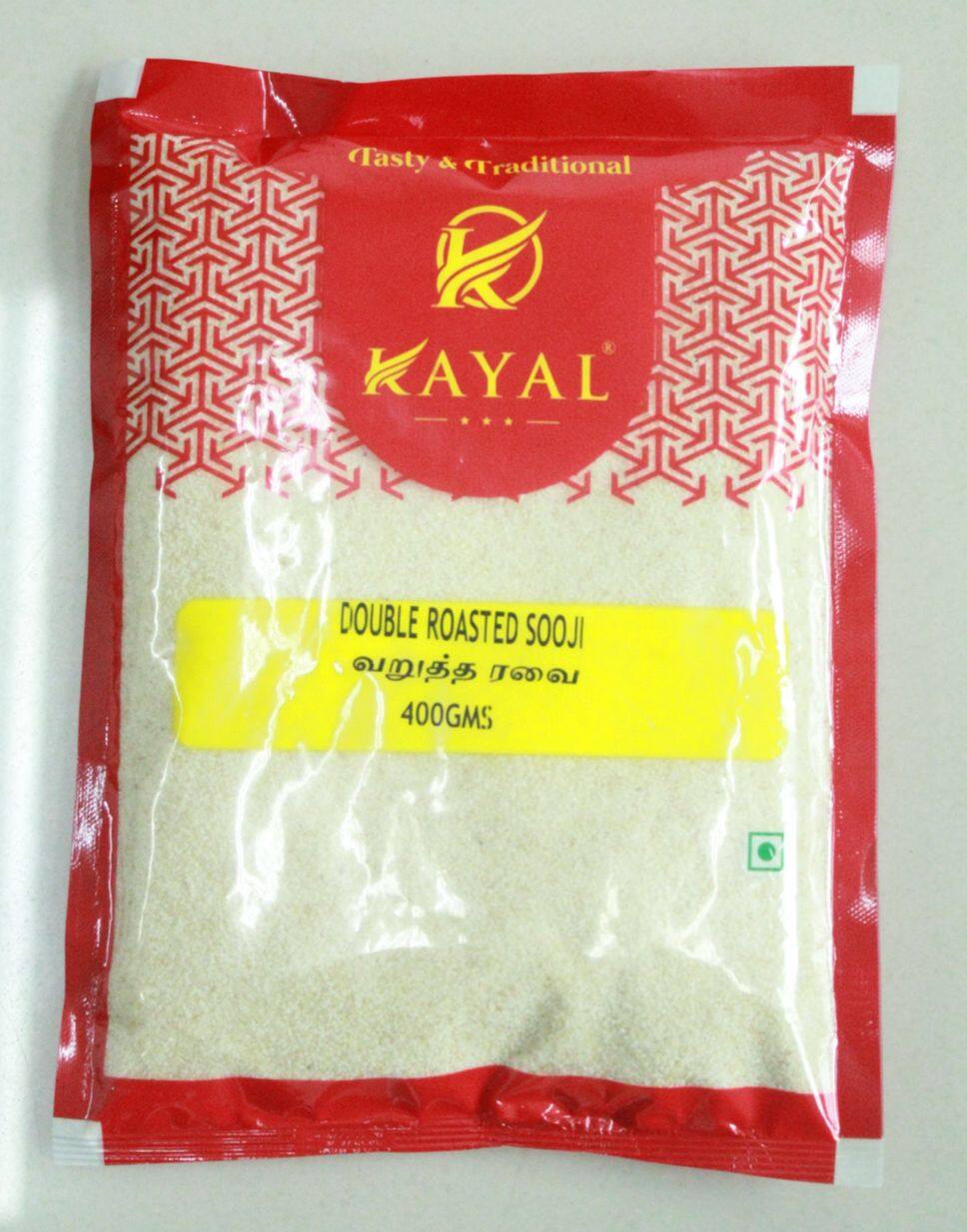 KAYAL DOUBLE ROASTED SOOJI / SEMOLINA FLOUR / ROASTED RAVA 400GMS | Lazada