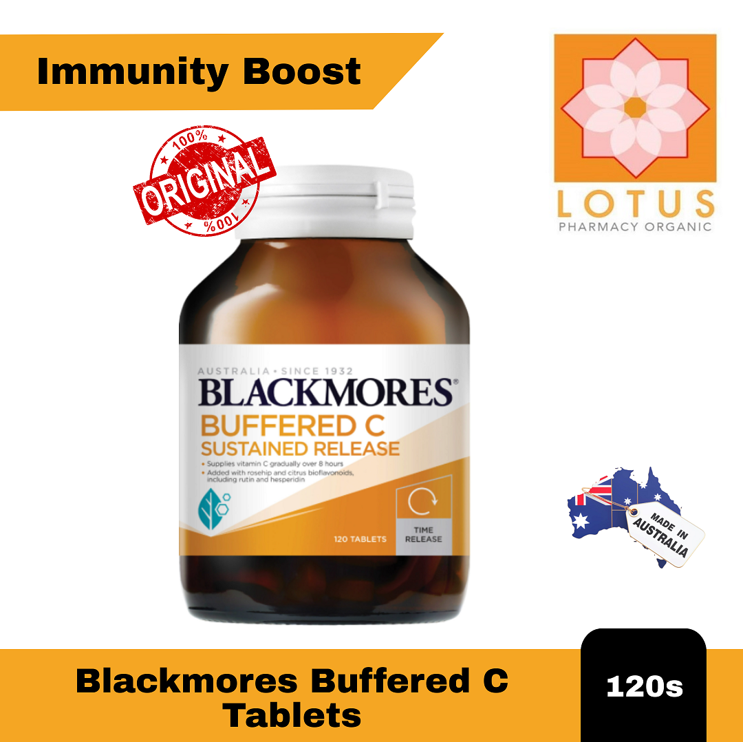 Blackmores Buffered C 120s exp:03/24 | Lazada