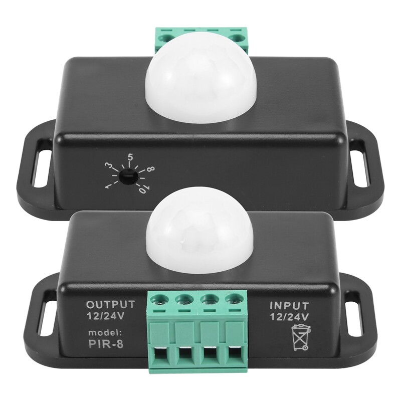 Motion Sensor Switch, 12V 24V PIR Sensor LED Switch Controller for ...