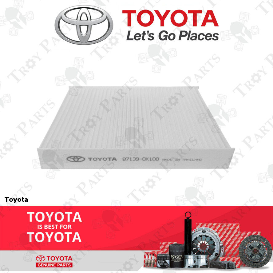 (1pc) Original Toyota Cabin Air Aircon Filter 87139-0K060 / 87139-0K100 ...