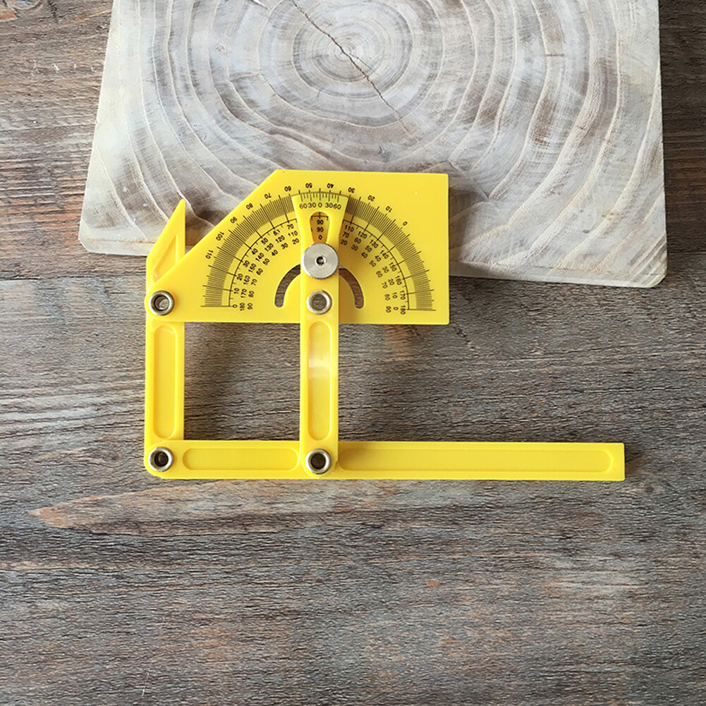 Love 【Ready】 Protractor and Angle Meter Woodworking Measuring Tool 0 ...
