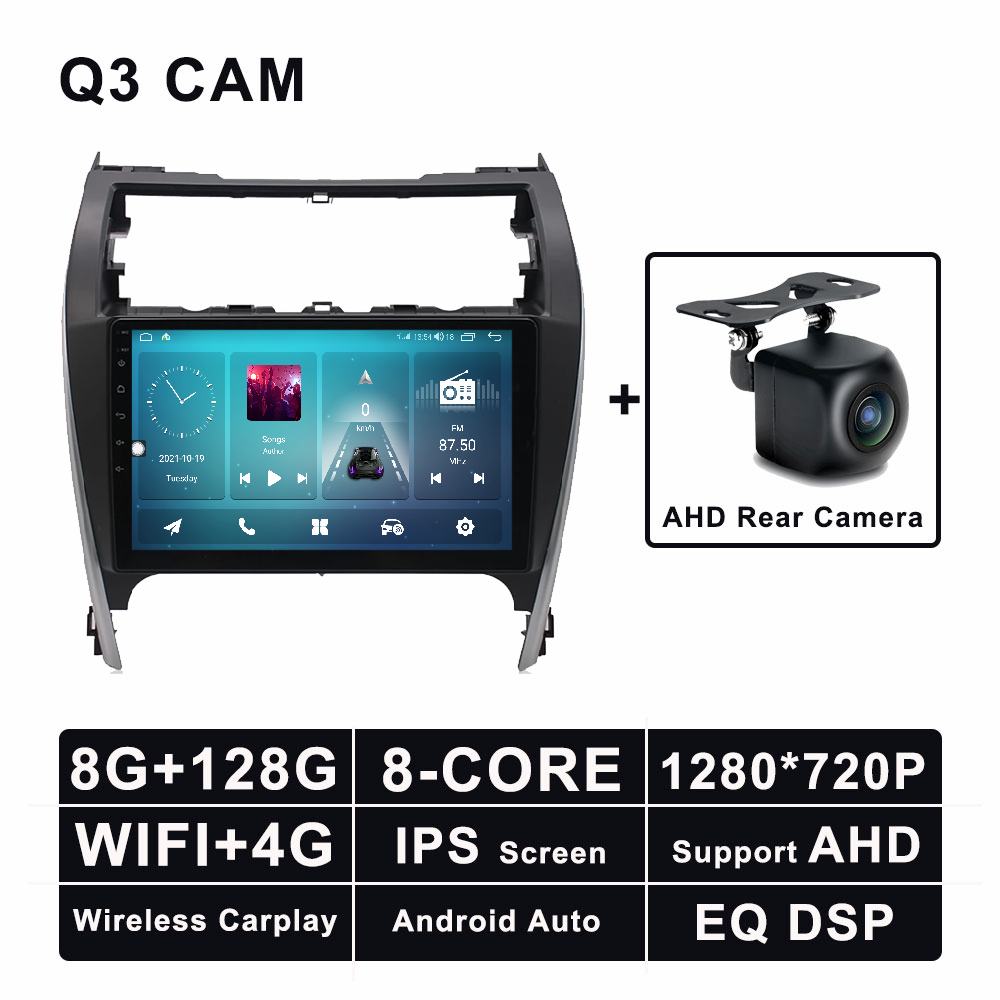 10.1 ''Android 11 untuk Toyota Camry 2012 - 2017 Ips Skrin Dsp Aar ...