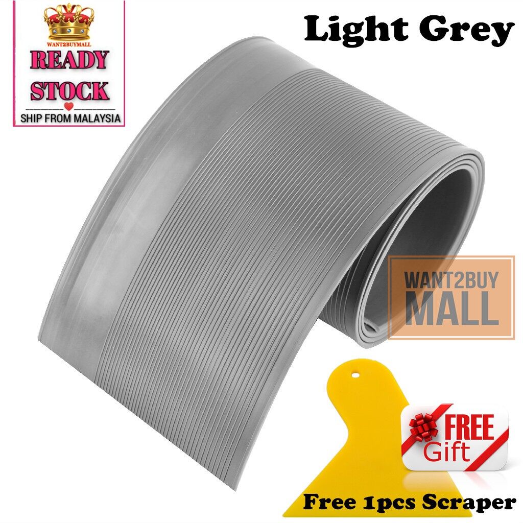 🇲🇾 🏆Hot Selling🔥 100cmX10cm Waterproof Vinyl Flooring Skirting Floor ...