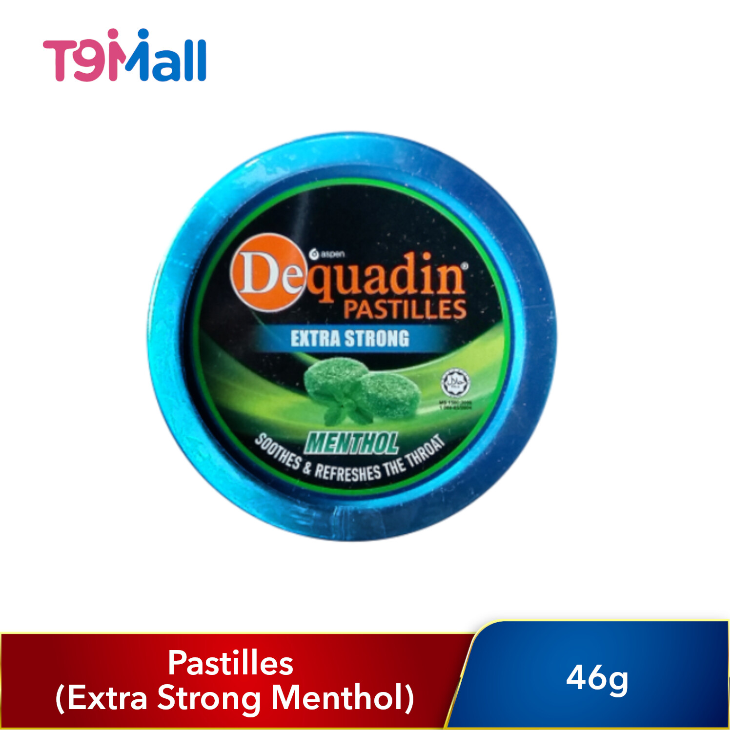 Dequadin Pastilles Extra Strong Menthol (46g) | Lazada