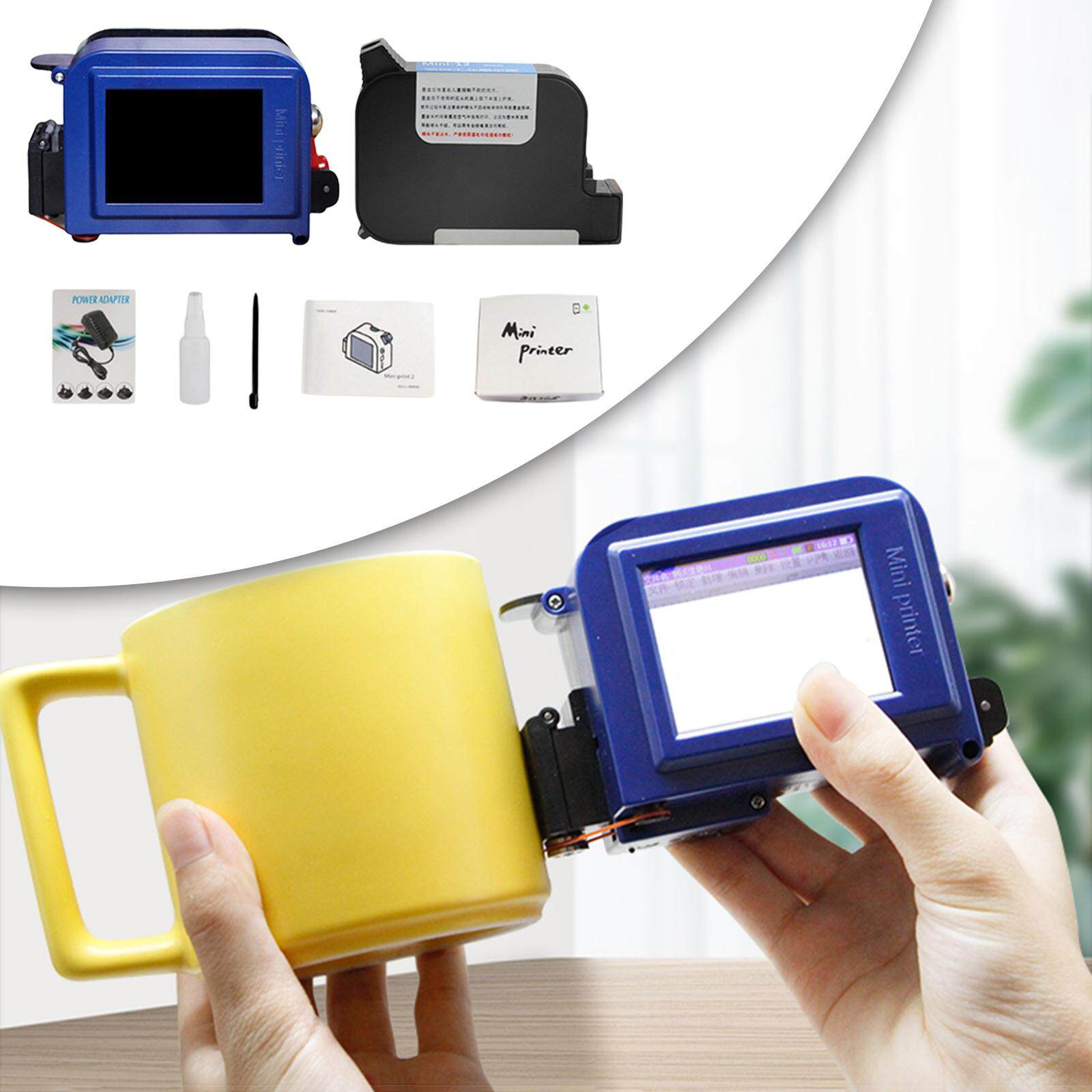 Mini Handheld Inkjet Printer Fast Dry ,Portable Rechargeable 12.7mm ...