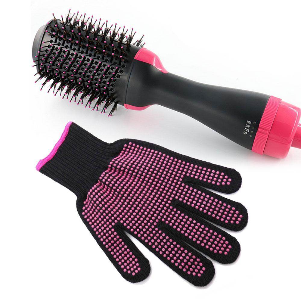 EterSummer Hot Air Comb Brush Set, One Step Hair Dryer & Curly Hair ...