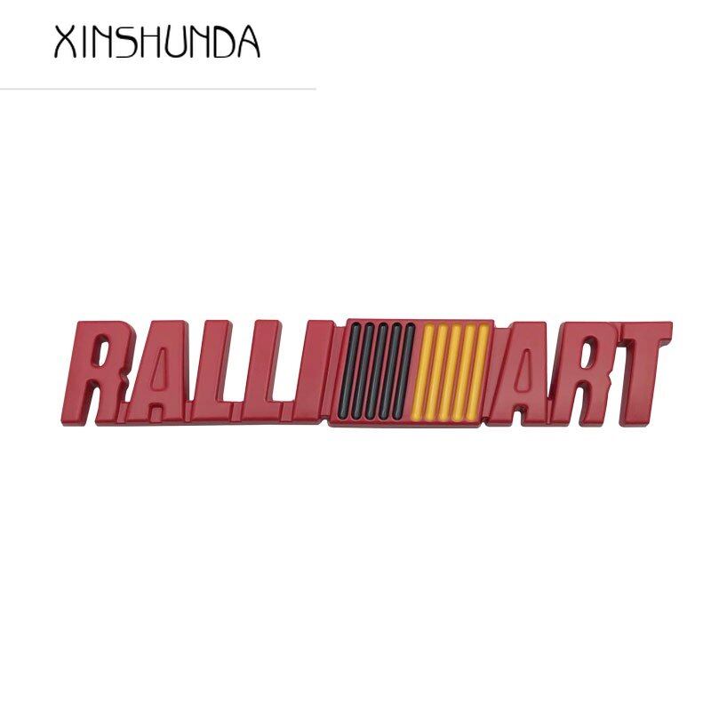 XSD Brand new 3D Car Styling Ralliart Emblem Front Grille Badge For ...