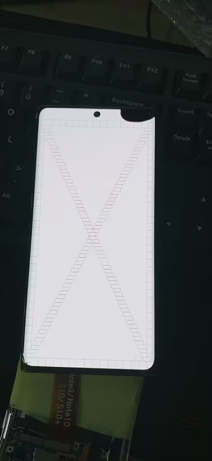 ซ่อมขอบหน้าจอกระจกแบบแยกจอ LCD สำหรับ Samsung Galaxy โน้ต10 + บวก N9750 ...