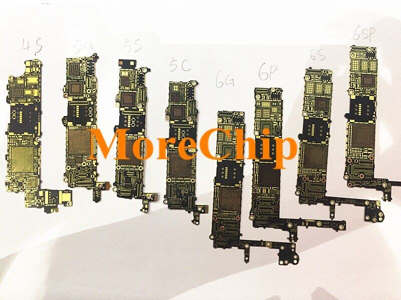 เปลือยเมนบอร์ดสำหรับ Iphone 4S 5 5C 5S 6 6Plus 6S 6Splus 7 7P 8 8P X ...