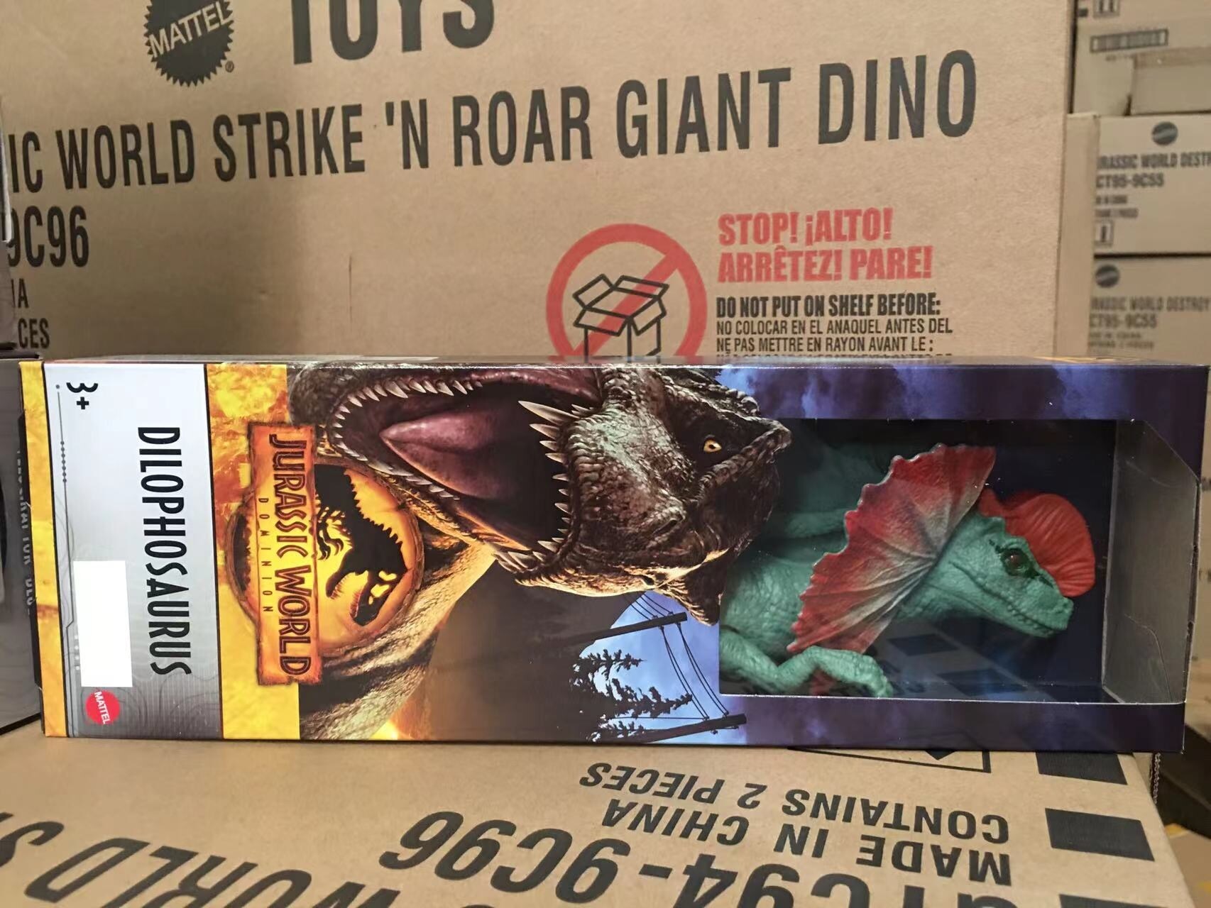 Mattel Jurassic World 3 domination movie with the same fire raptor ...