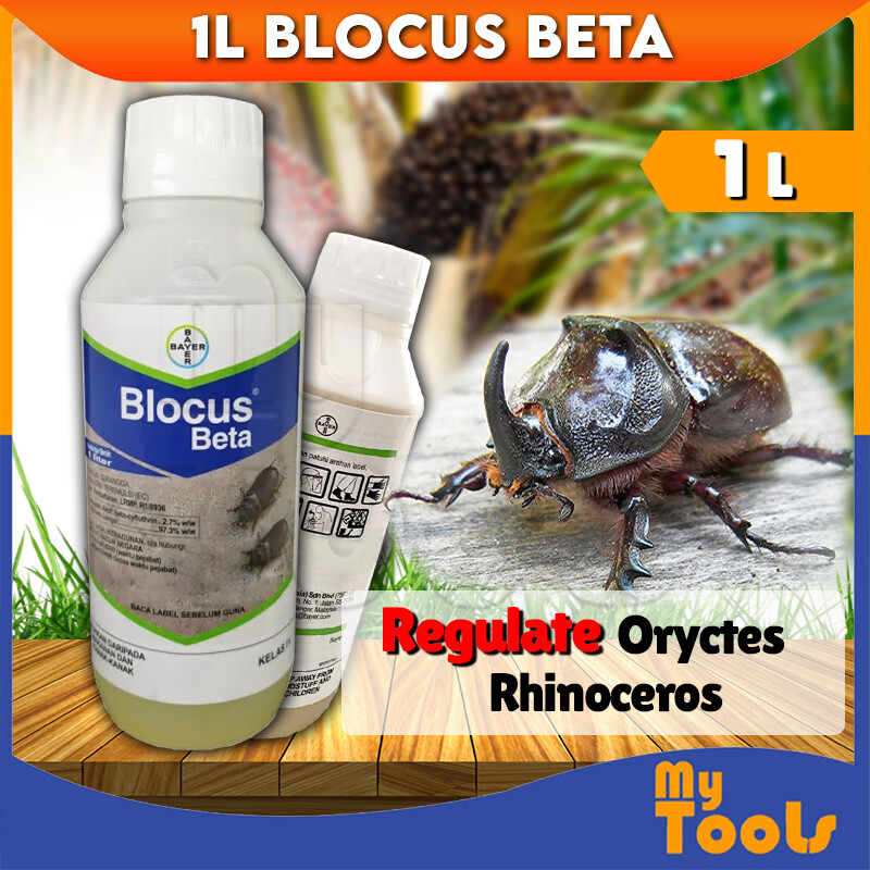 Mytools Blocus Beta 1L Beta Cyfluthrin 2.7% Insecticide Racun Kumbang ...