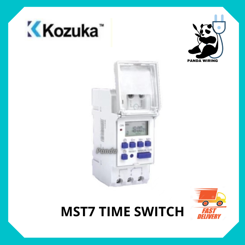 KOZUKA MST7 TIME SWITCH MULTI FUNCTION WEEKLY PROGRAMMABLE ELECTRONIC DIGITAL TIMER | Lazada