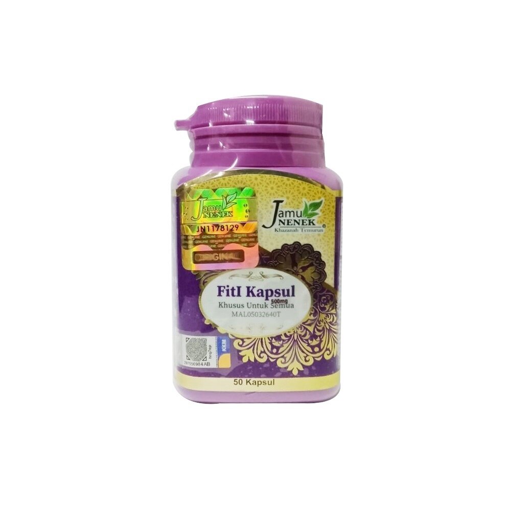 JAMU NENEK FITI KAPSUL / KAPSUL RAPAT PLUS | Lazada