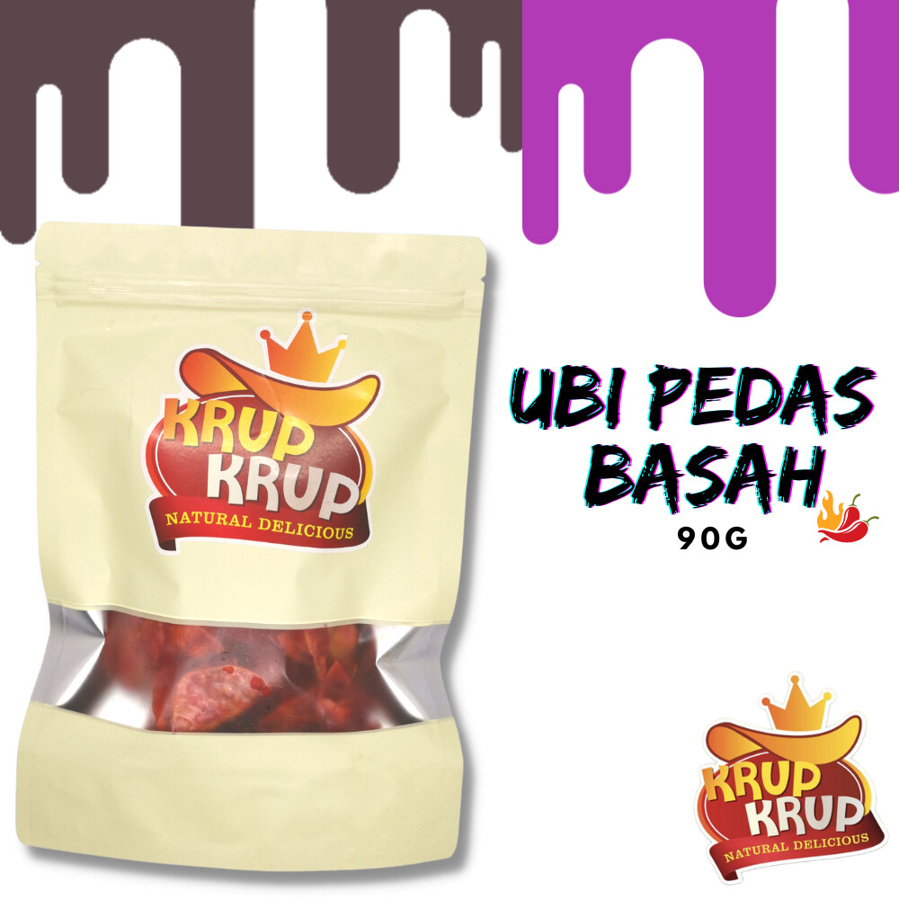 ⭐KRUP KRUP VIRAL KEROPOK KEREPEK UBI MASIN KARI PEDAS BASAH OPAK CURRY ...