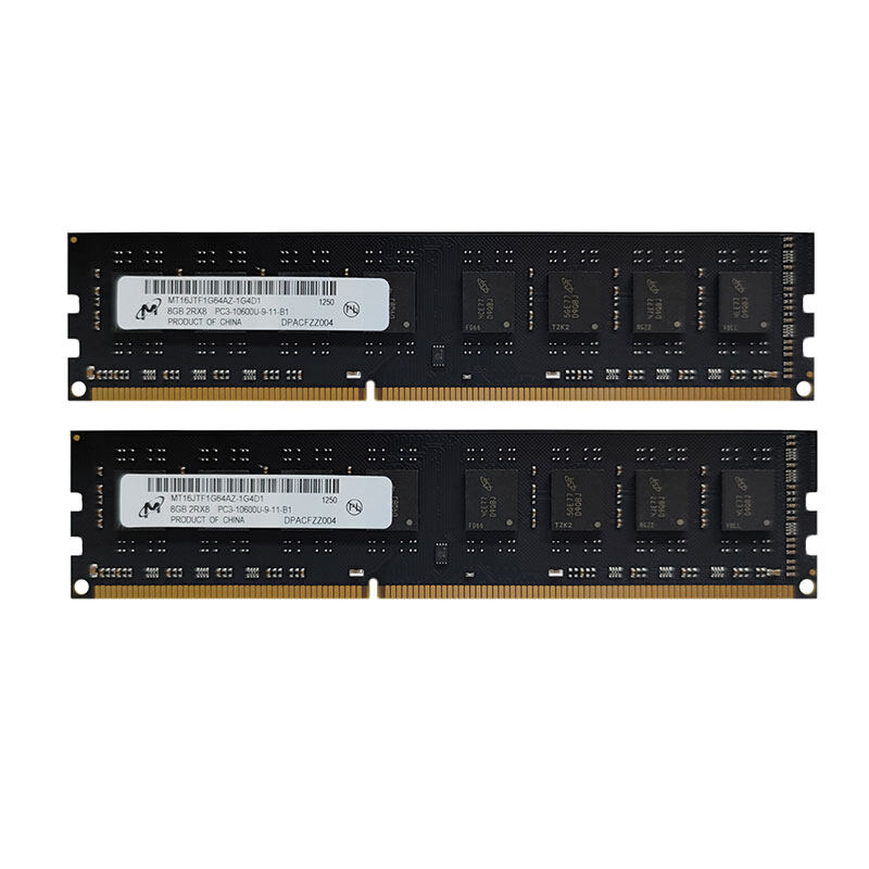 ชุดหน่วยความจำ Ram DDR3 16GB (2X8 GB) PC3-10600U,สำหรับ DDR3 1333 ...