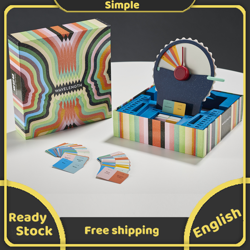 WAVELENGTH Board Game English Version Party Game | Lazada PH