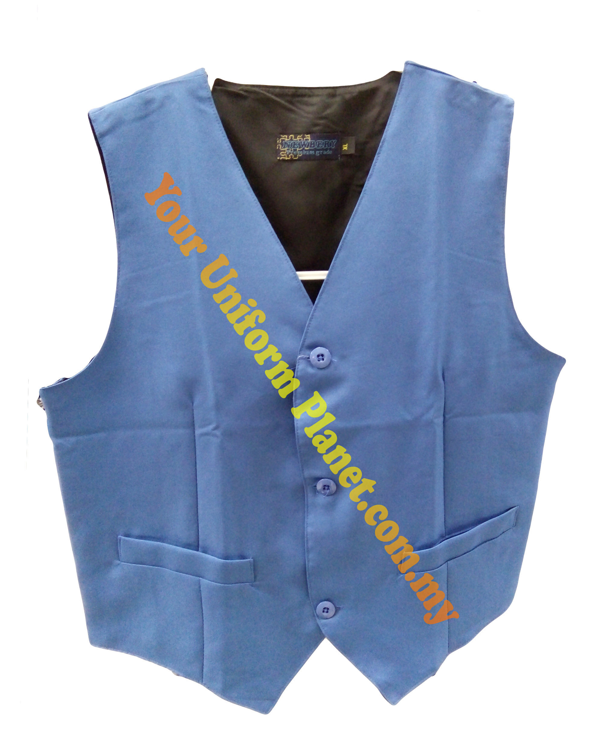 Vest Pengawas Sekolah Biru Muda Full Lining | Lazada