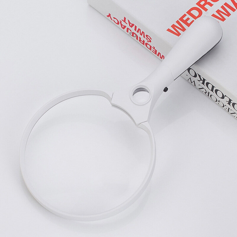 【Flash Sale】25X Extra Large Strong Magnifying Glass 3 Bright LED Zoom ...