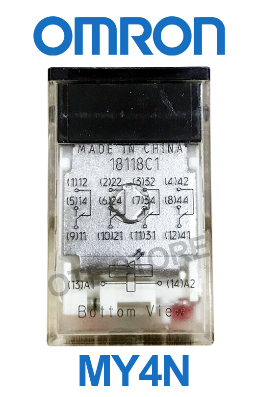 Omron MY4N MY4N-GS 14 Pin Power Relay (AC220V / AC240V / AC110V / DC24V / DC12V) | Lazada