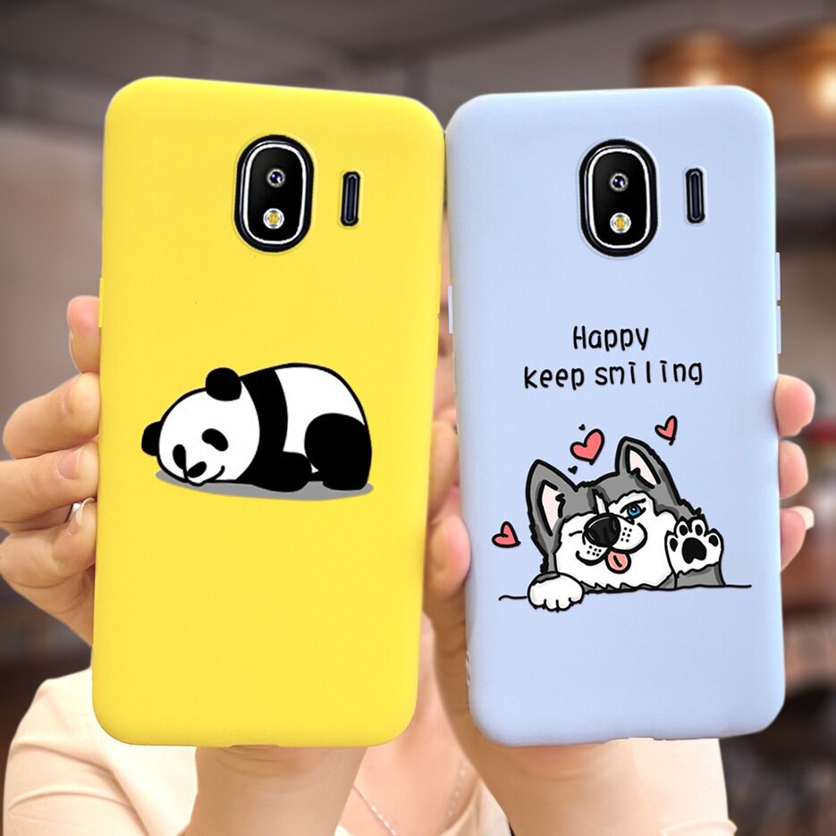 เคสสำหรับ Samsung Galaxy J2 Pro 2018,เคสลายการ์ตูนแพนด้าน่ารัก SM-J250F ...