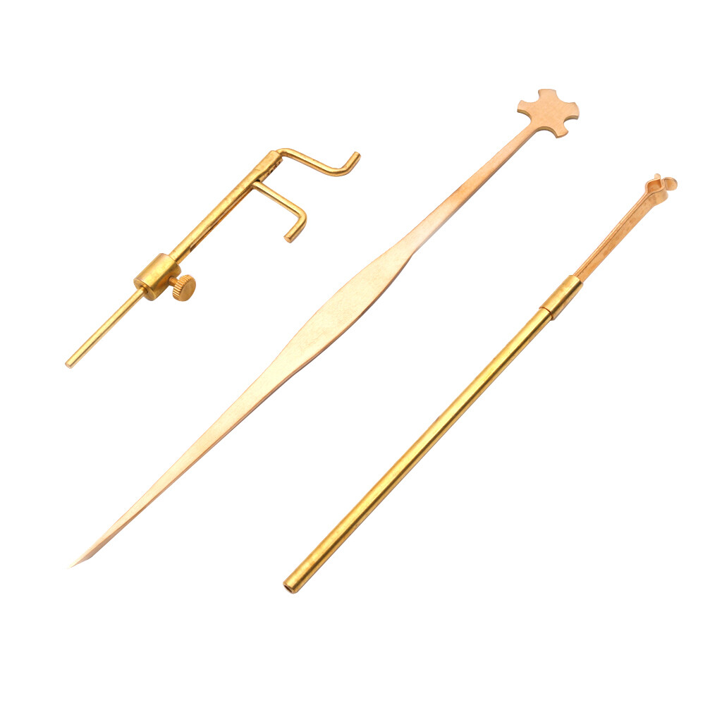 WDGREAT Violins Tools Kit Set Sound Post Gauge Measurer & Retriever ...