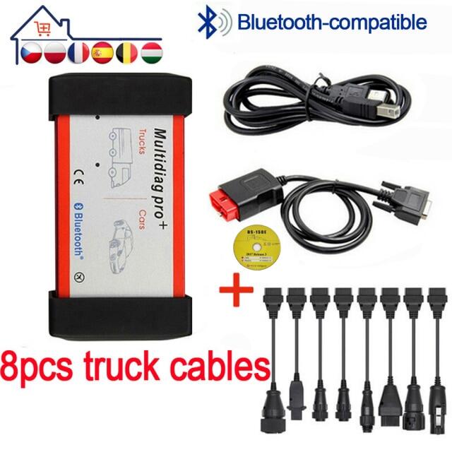 2020ใหม่ VCI Obd 2018 R0 Obd2เครื่องสแกนเนอร์สำหรับ Delphis Ds150e 2016 ...