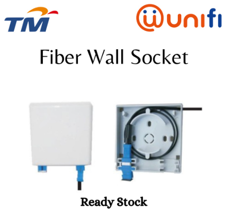 2 Ports Fiber wall socket FWS FTTH Fiber Optic Terminal Box/Junction ...