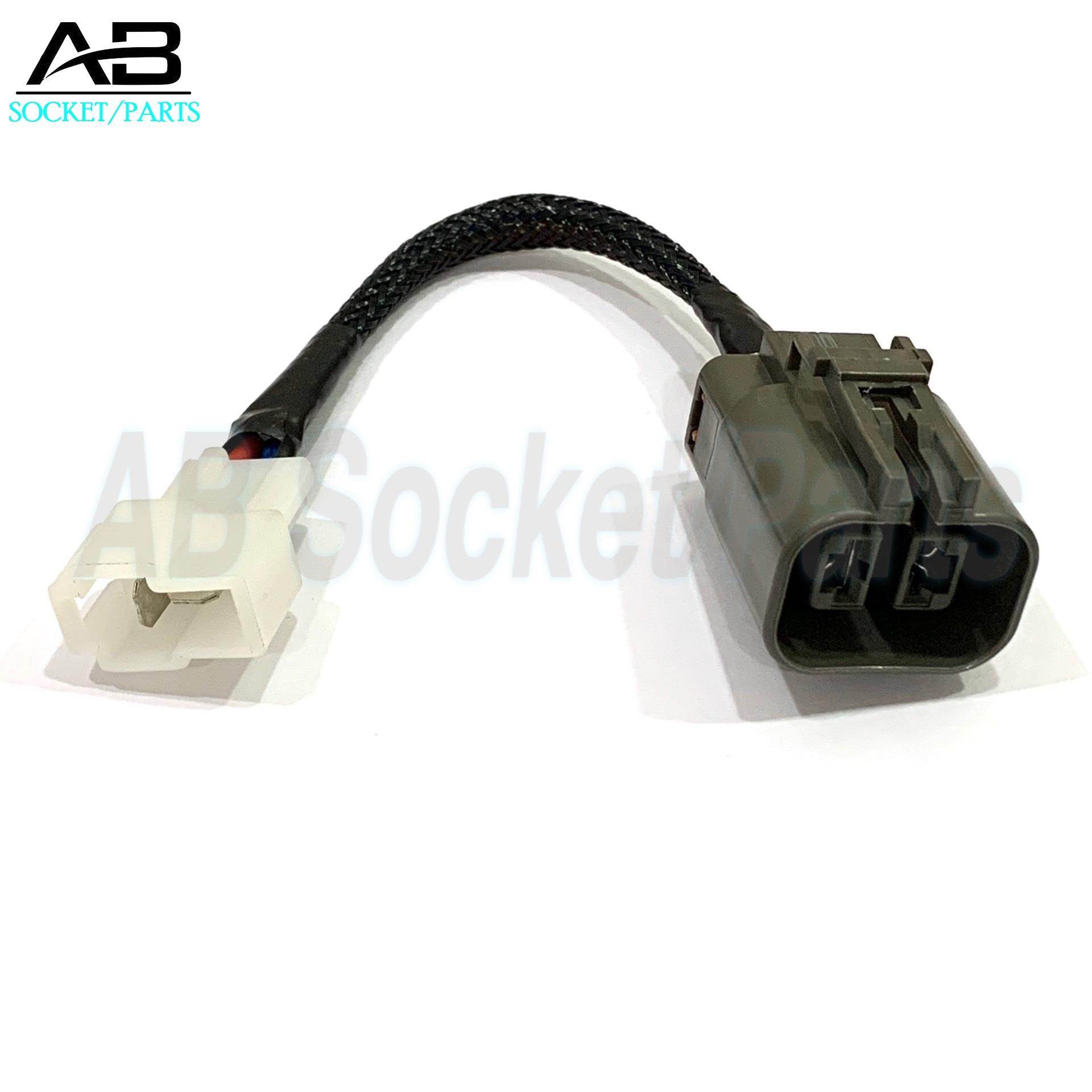 2 Pin Proton Wira to Proton Saga Alternator Adaptor Socket Connector ...