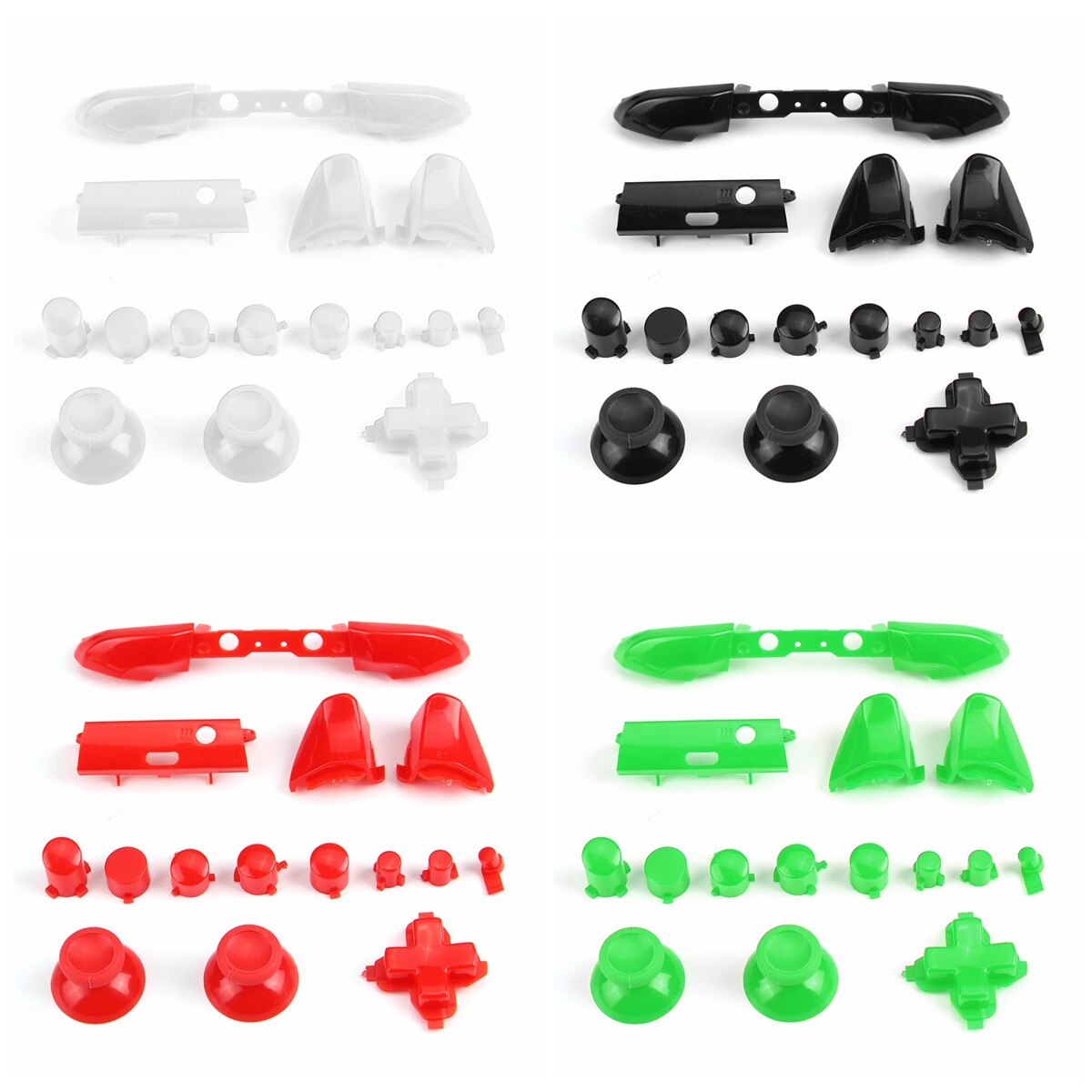 สำหรับ Xbox One S Controller กันชนปุ่มทริกเกอร์เปลี่ยน LB RB LT RT Mod ...