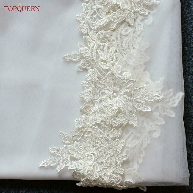 The Spot TOPQUEEN G36 Bridal Shawl Reverse Decoration Cloak Lace ...