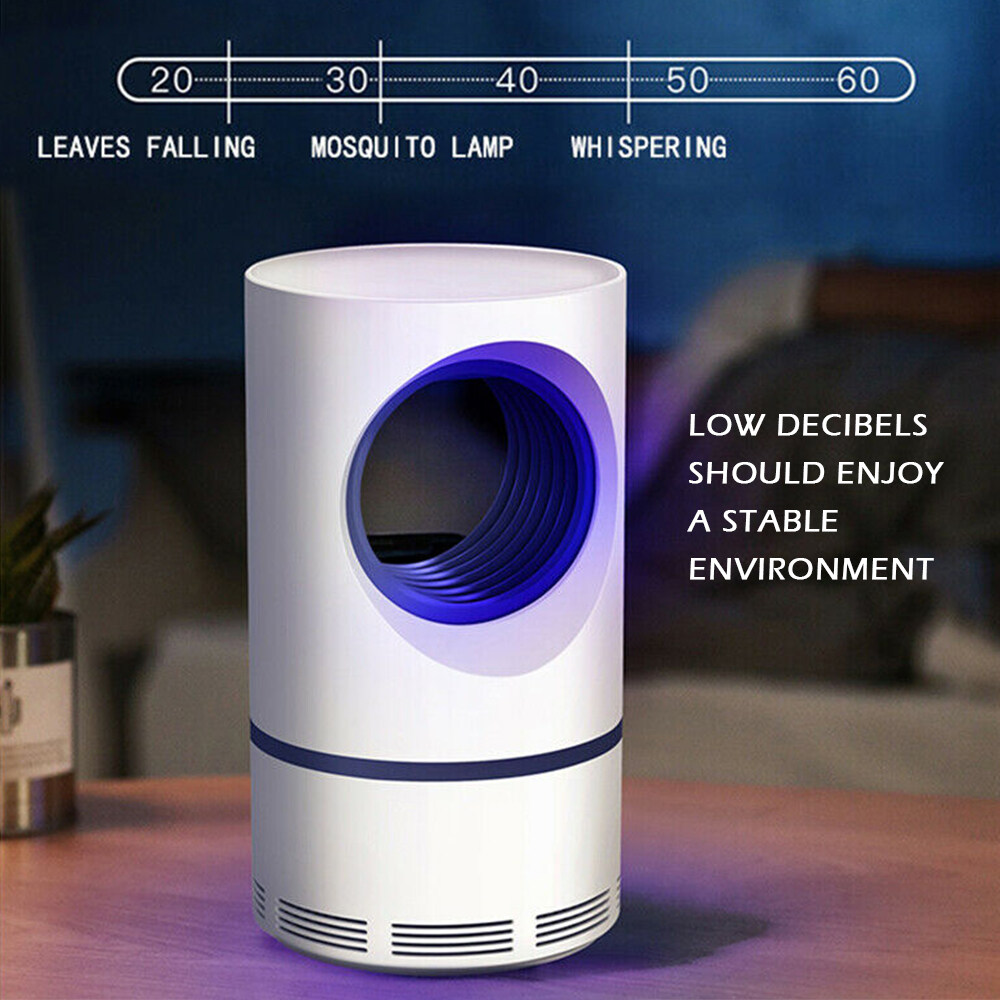 NEW Arrival USB Purple Vortex Mute Mosquito Killer Lamp LED Mosquitoes ...
