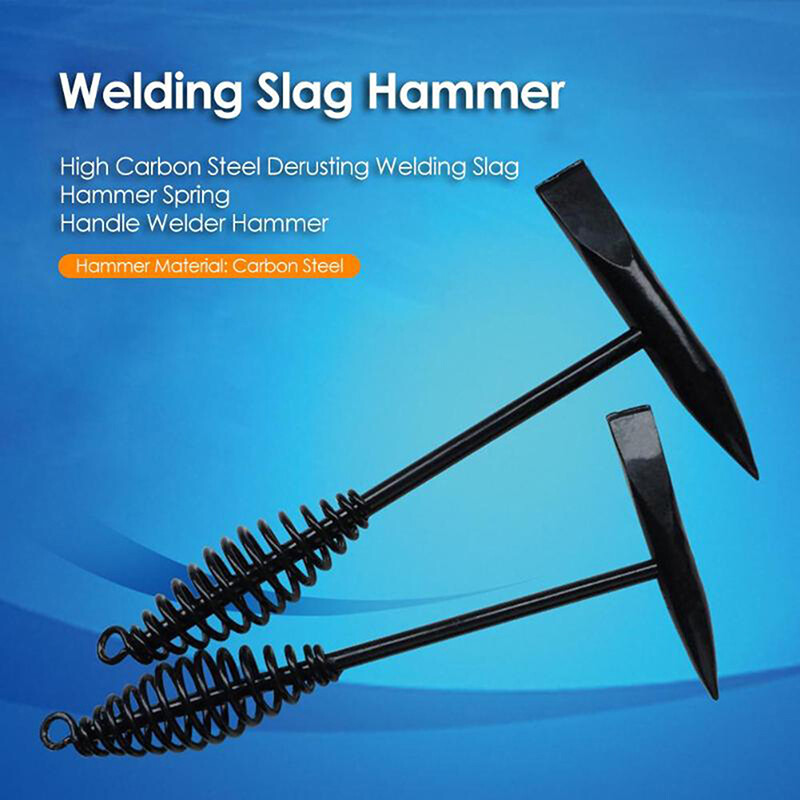 High Carbon Steel Derusting Welding Slag Hammer Spring Handle Welder ...
