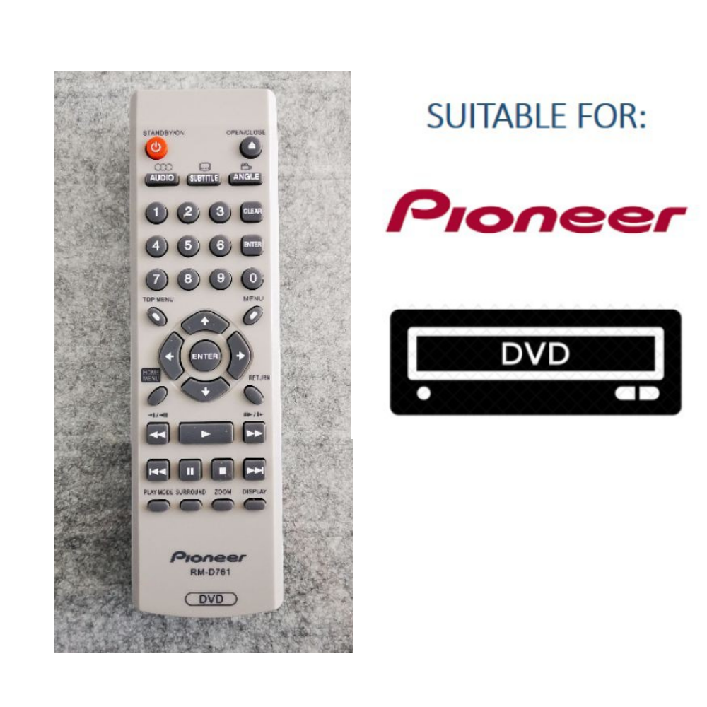PIONEER DVD PLAYER UNIVERSAL REMOTE CONTROL REPLACEMENT | Lazada PH