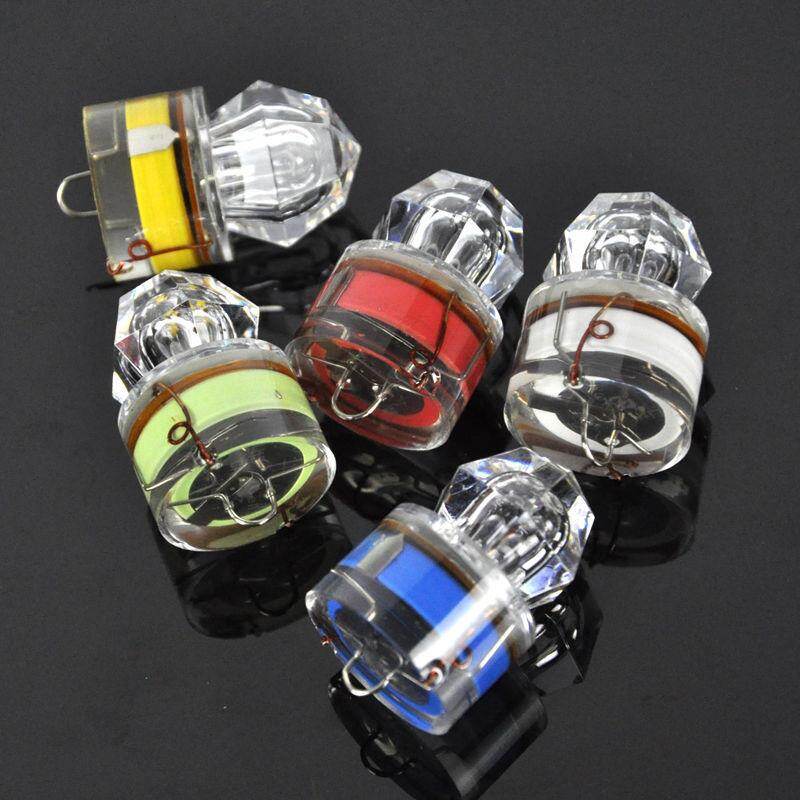 5Pcs Led Deep Drop Underwater Diamond Flashing Fishing Light Squid ...