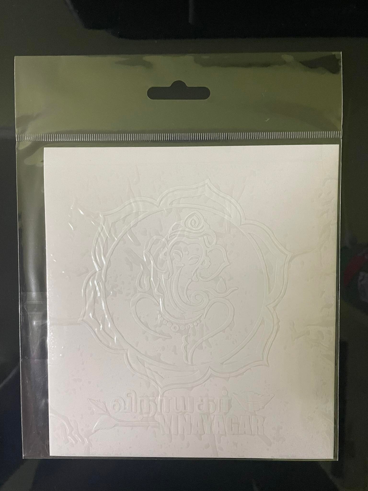 Hindu God Vinyl Sticker WATERPROOF For Helmet, Car Windows Vinayagar ...