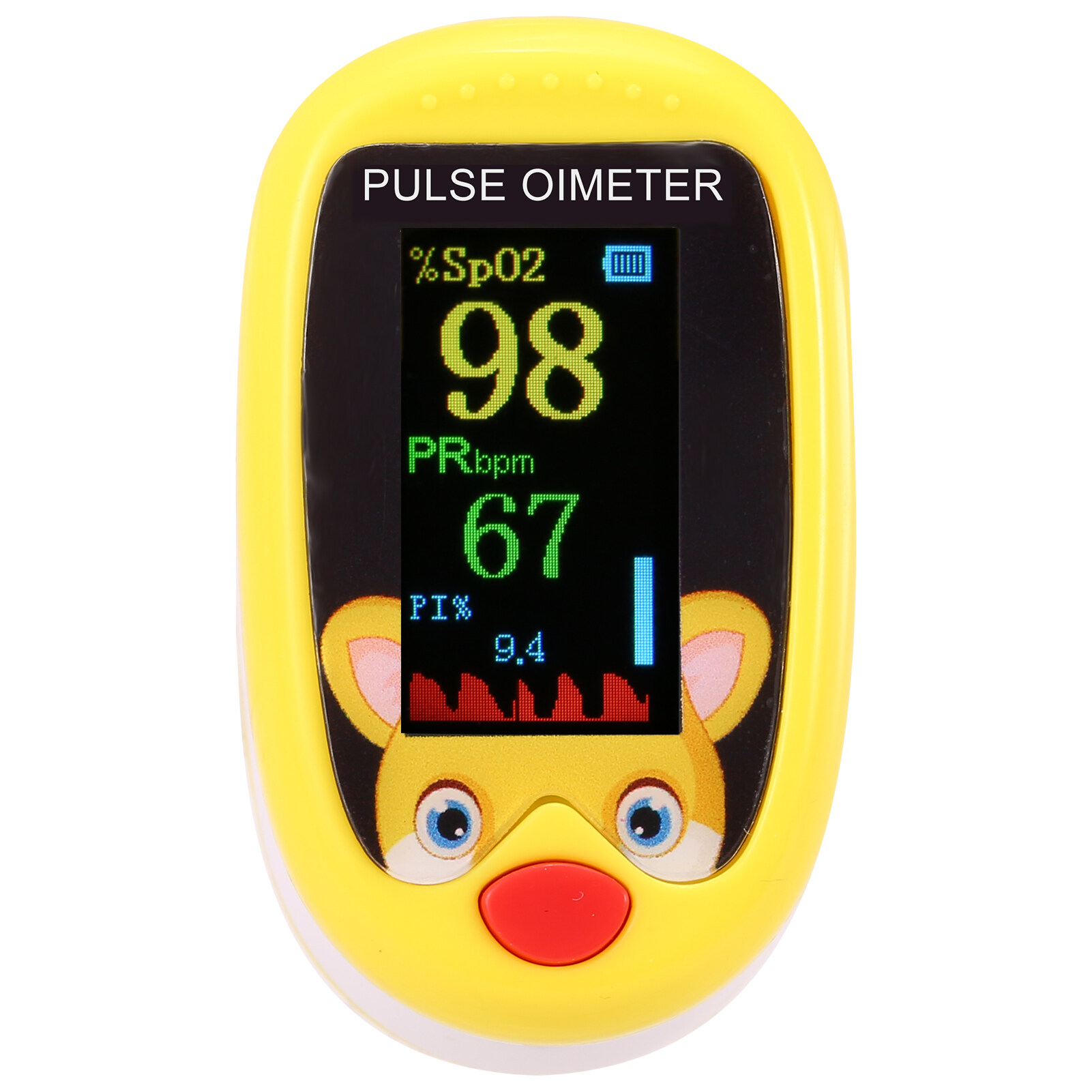 Smart Sensor เด็ก Pulse O-Ximeter Fingertrip Mini SpO2 Monitor ...