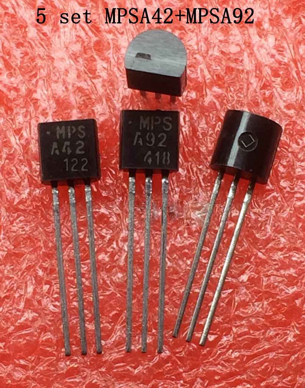 5คู่ MPSA42 MPSA92บน A42 A92ชิปขาตรง | Lazada.co.th