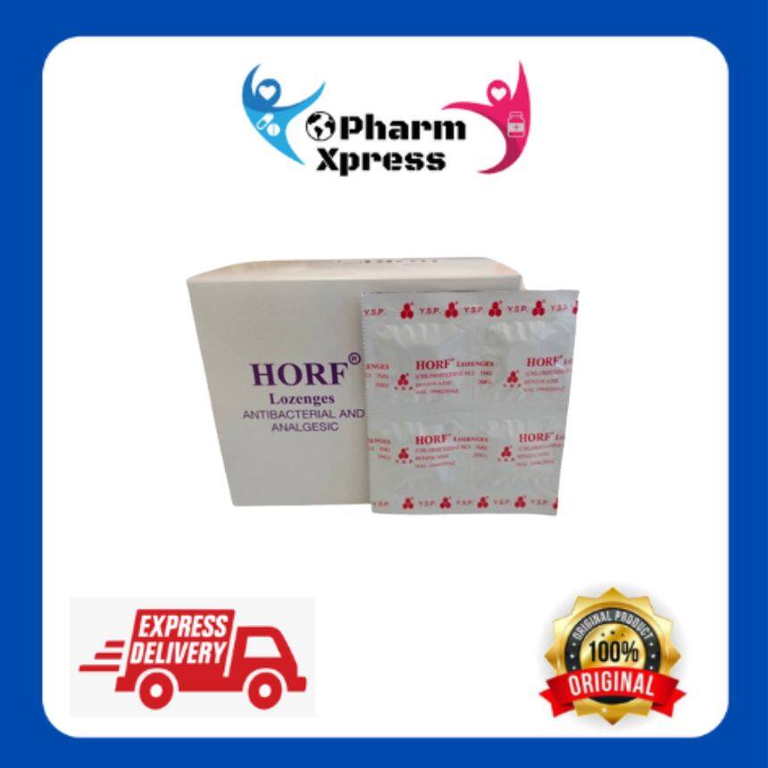 Horf lozenges Antibacterial & Analgesic 4'S (4 Tablets) | Lazada