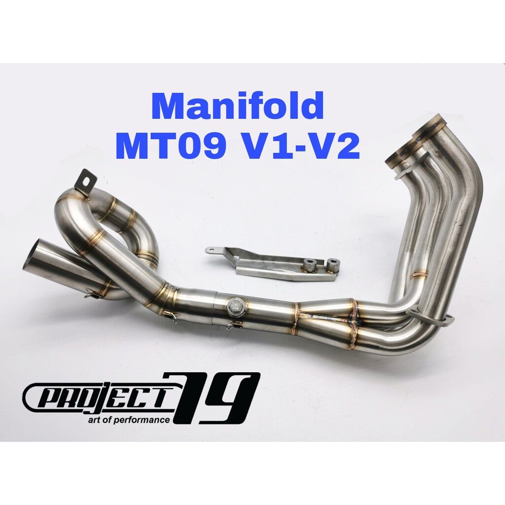 Akrapovic Exhaust Yamaha MT09 Full System Piping Ekzos Muffler Uturn ...