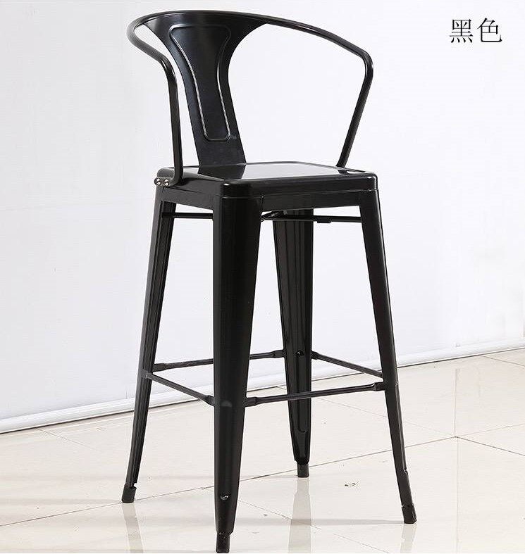 VEDOURSTYLE 76CM Tolix High Bar Stool Cafe Chair Metal Dining Chair Bar ...
